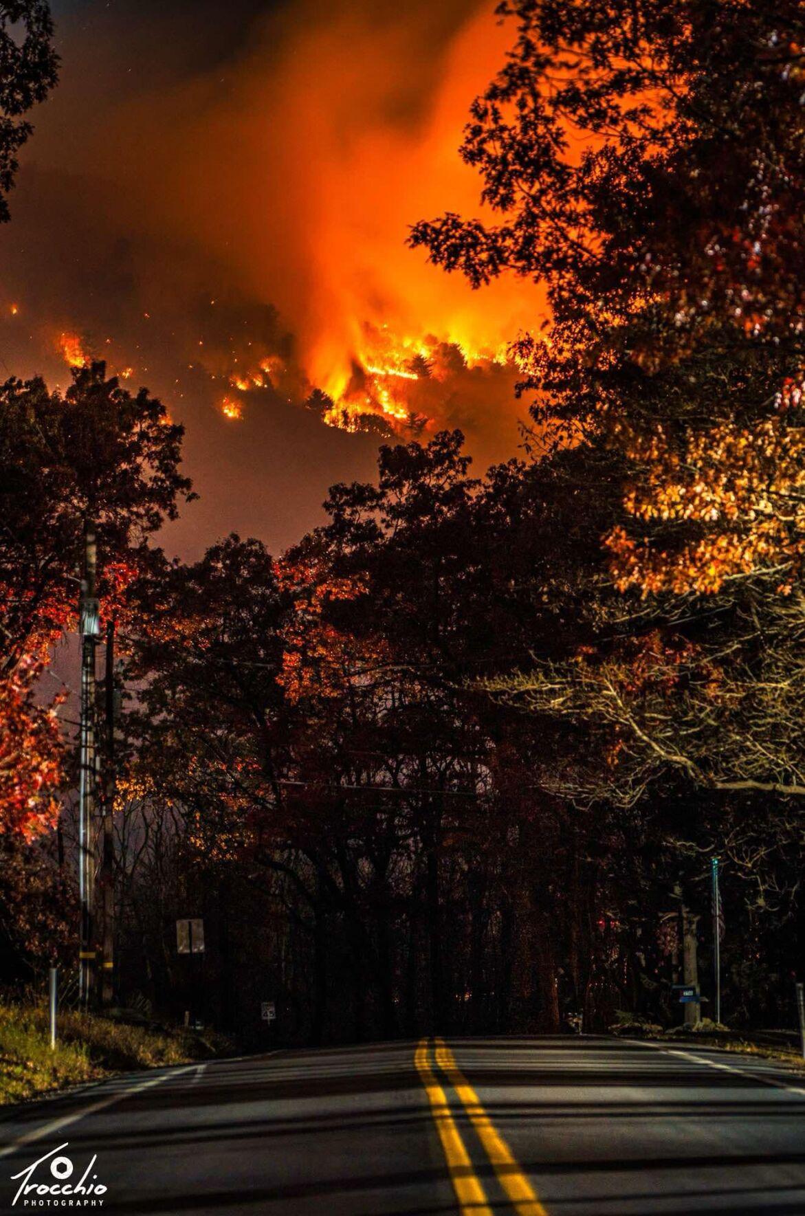 PHOTOS: Blue Mountain fire in Lehigh Township spreads to 150 acres ...