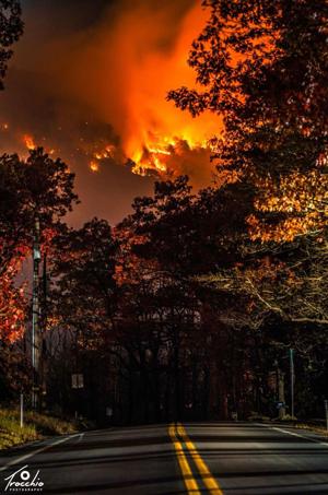 PHOTOS: Blue Mountain fire in Lehigh Township spreads to 150 acres ...