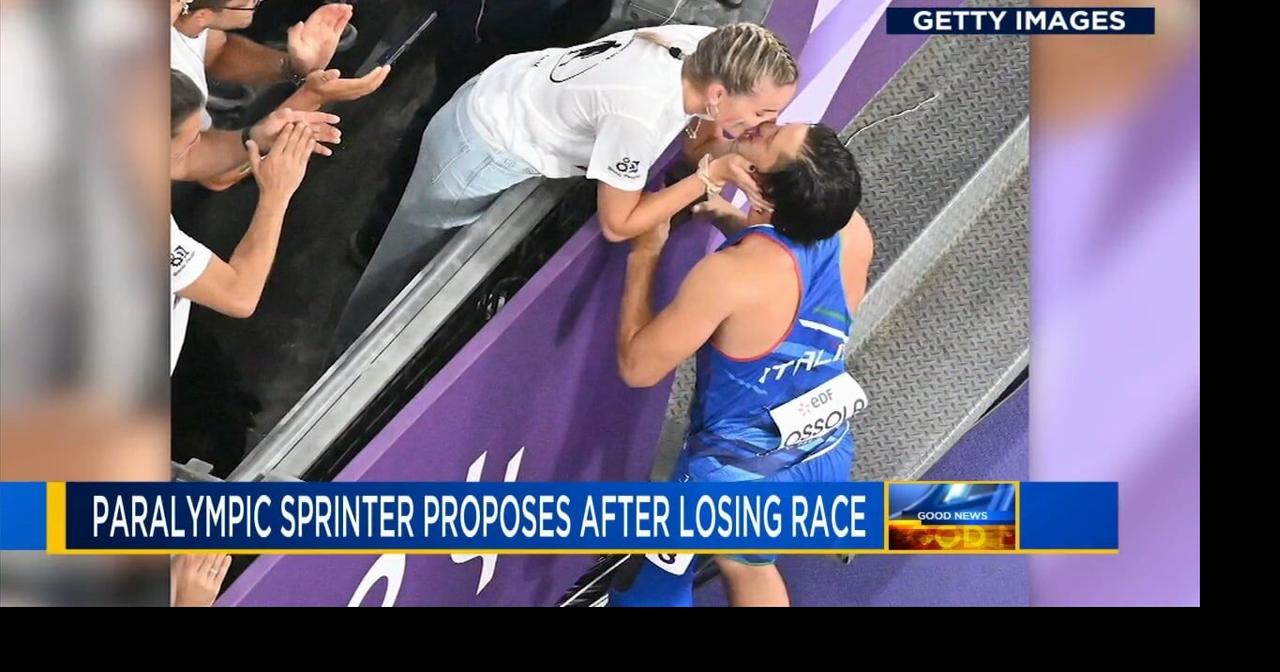 Paralympic sprinter fails to qualify, wins a big "I do" instead | Good ...