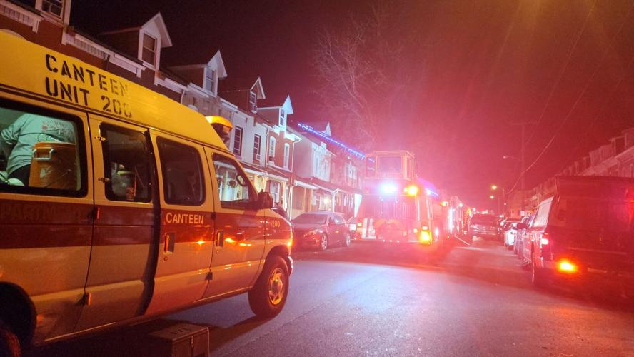 Fire breaks out at Reading rowhome, 1 firefighter injured | Berks ...