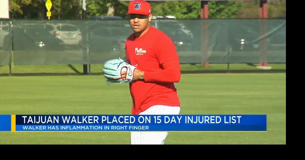 Phillies place Taijuan Walker on injured list; recall RHP Michael Mercado | Sports | wfmz.com