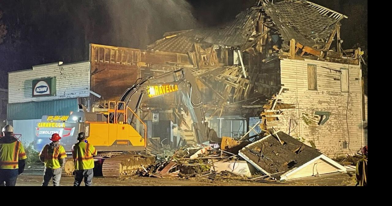 Former Agway building demolished in Phillipsburg | Regional | wfmz.com