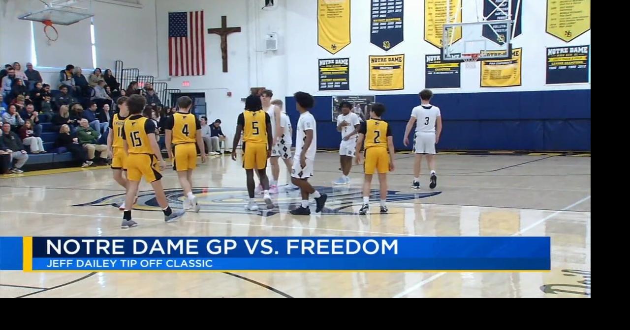 Notre Dame-GP rides big game from Justin Manning in OT win over Freedom ...