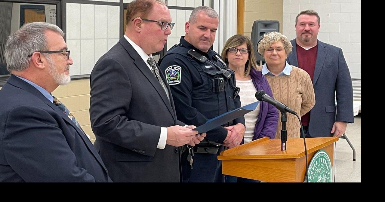 Colonial Regional Police Officer Michael Kovach honored for 25 years of ...