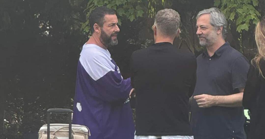 PHOTOS: Adam Sandler spotted in Hackettstown filming for 'Happy Gilmore ...