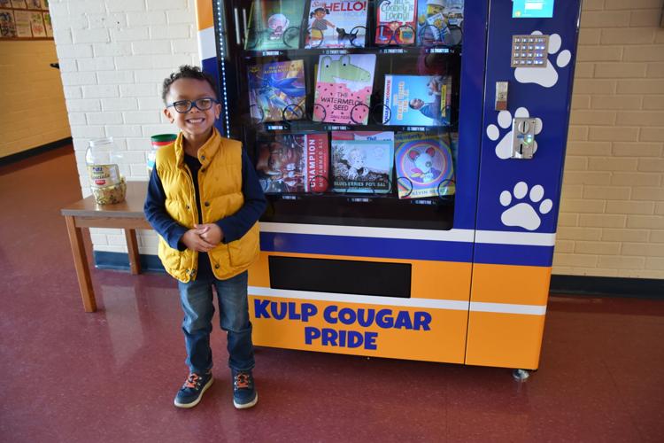 A.M. Kulp Elementary School opens book vending machine | Good News ...