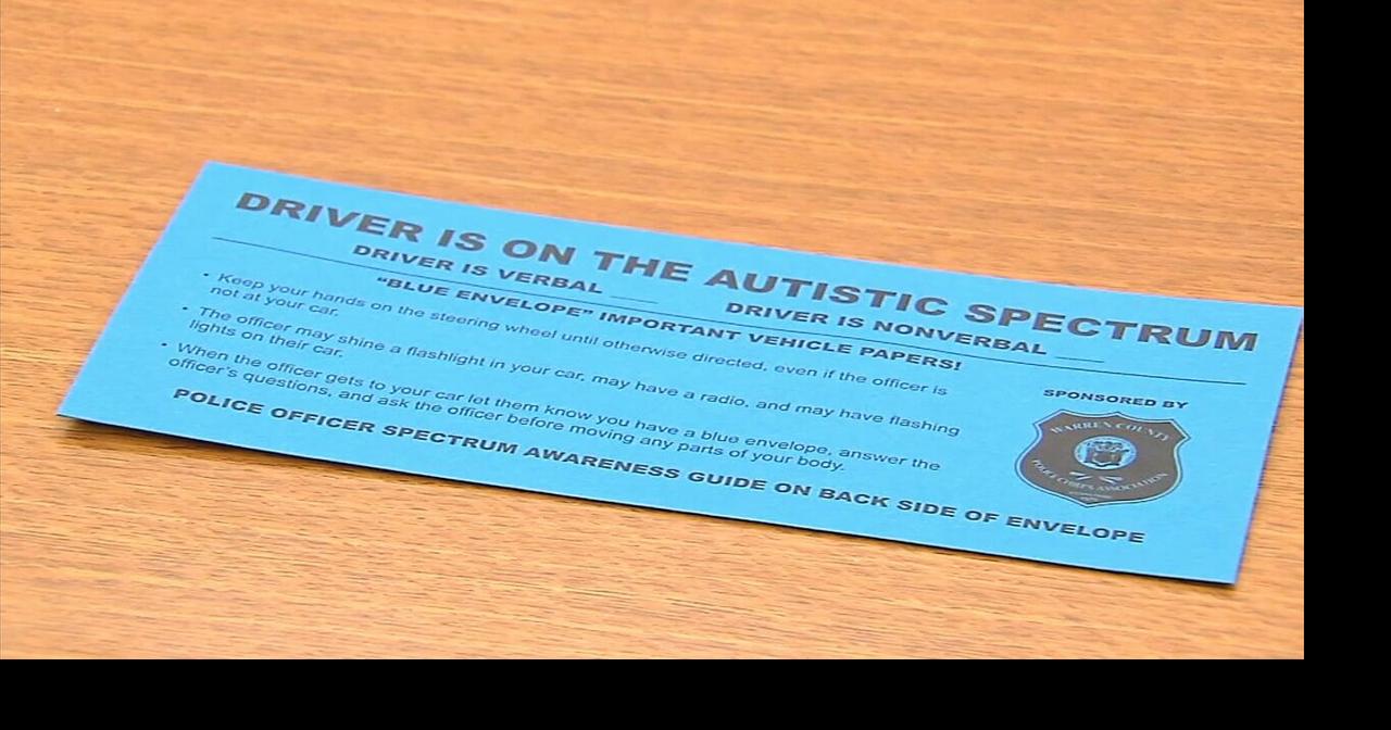 Police in Warren County, NJ introduce Blue Envelope Program to help ...