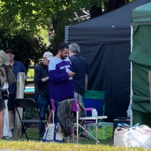 PHOTOS: Adam Sandler spotted in Hackettstown filming for 'Happy Gilmore ...