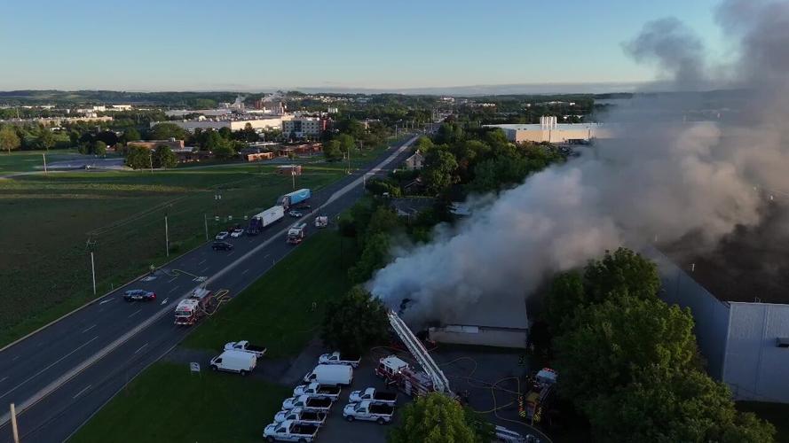 Fire tears through business in Upper Macungie | Lehigh Valley Regional ...