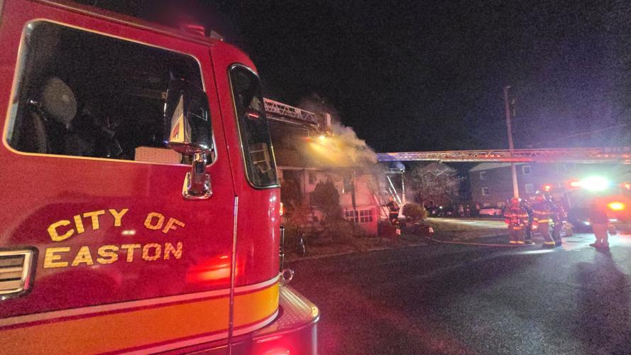 Fire breaks out in Easton's West Ward neighborhood | Easton Area | wfmz.com