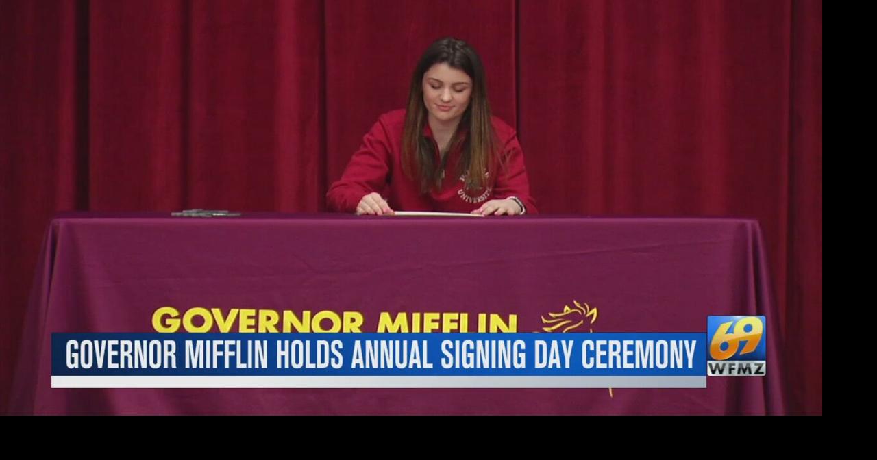 Governor Mifflin honored 20 student-athletes with signing day ceremony ...