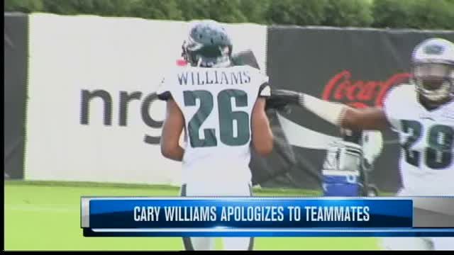 Williams apologizes to teammates, coaches | Archive | wfmz.com