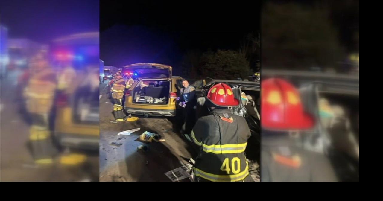 Speeding car crashes into other vehicle on I-78 during traffic blockage ...