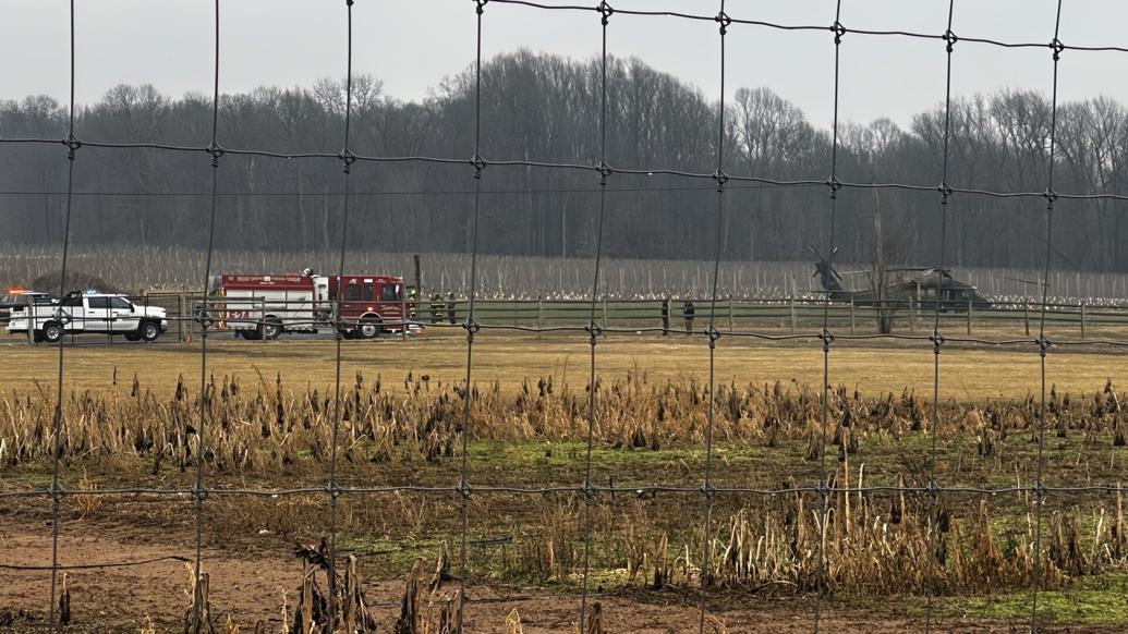 Military helicopter makes precautionary landing in Berks County field ...