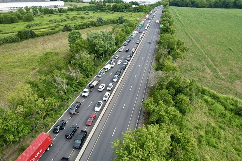 Eastbound, westbound lanes on Route 22 reopen after 2 crashes in ...