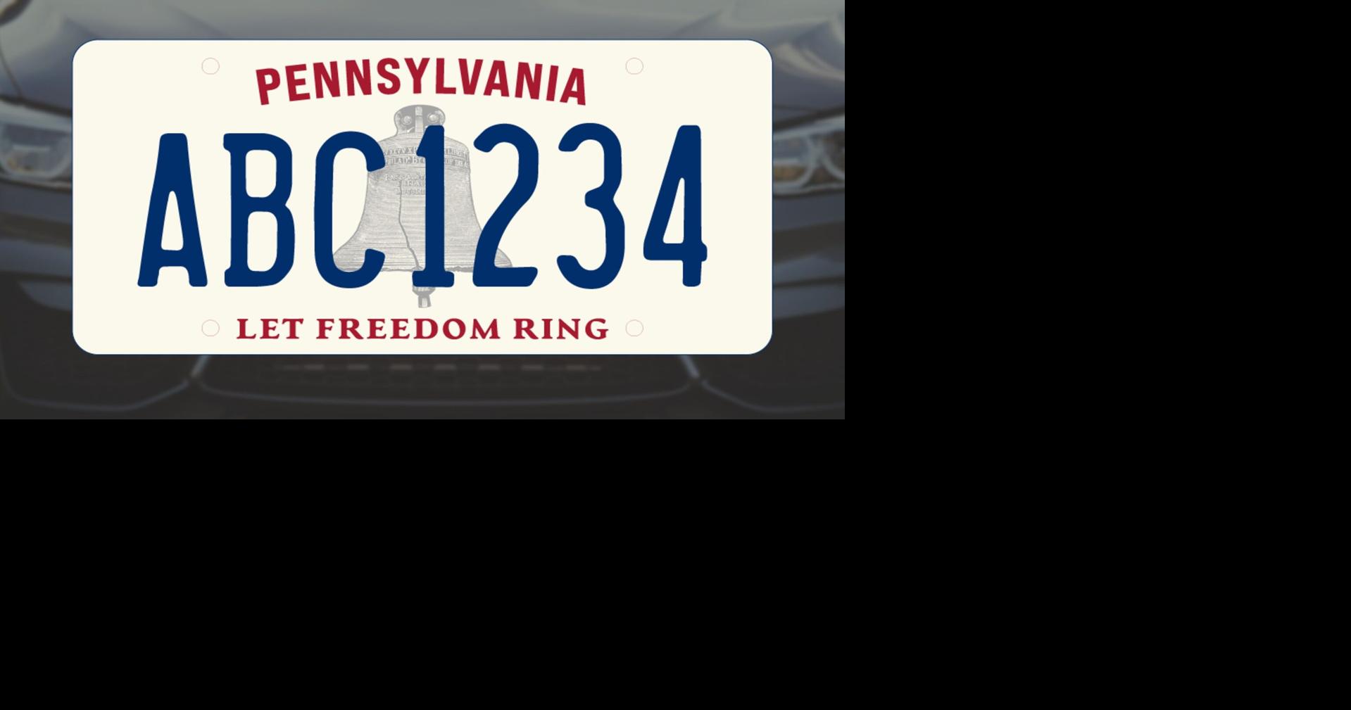 Pa. lawmaker calls for license plates to be required on front of ...
