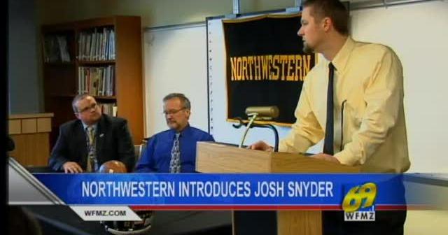 Josh Snyder takes over at Northwestern | Sports | wfmz.com