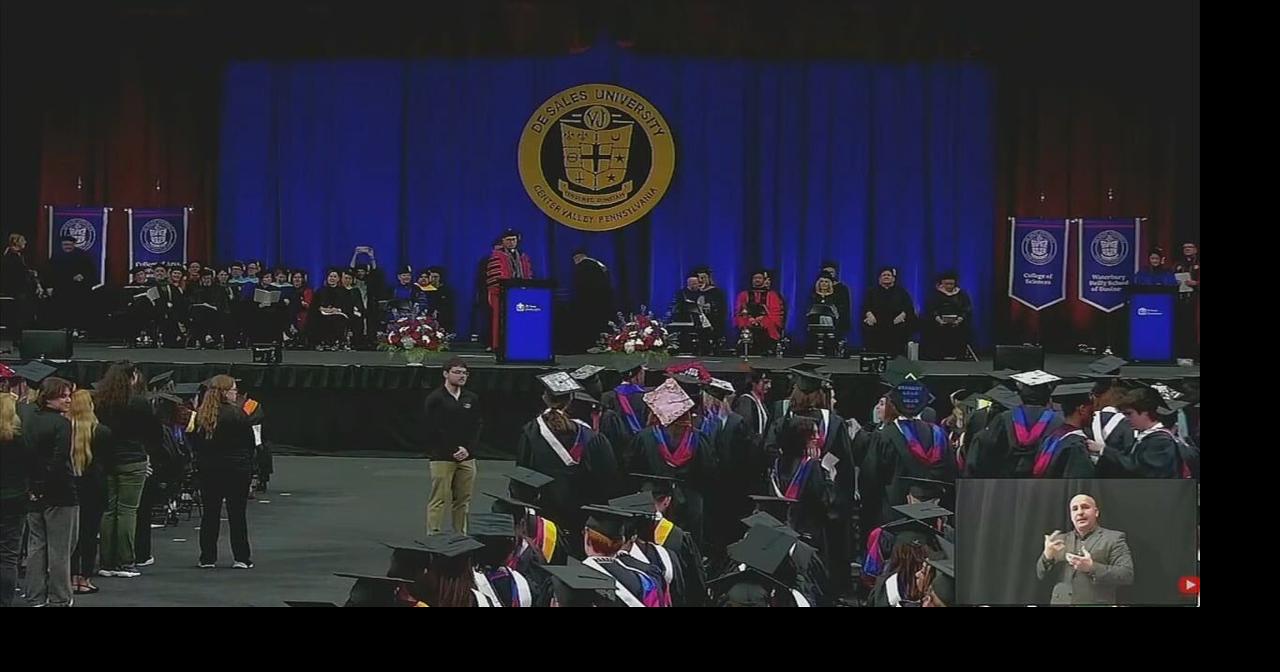 DeSales University celebrates class of 2026 at PPL Center in Allentown ...