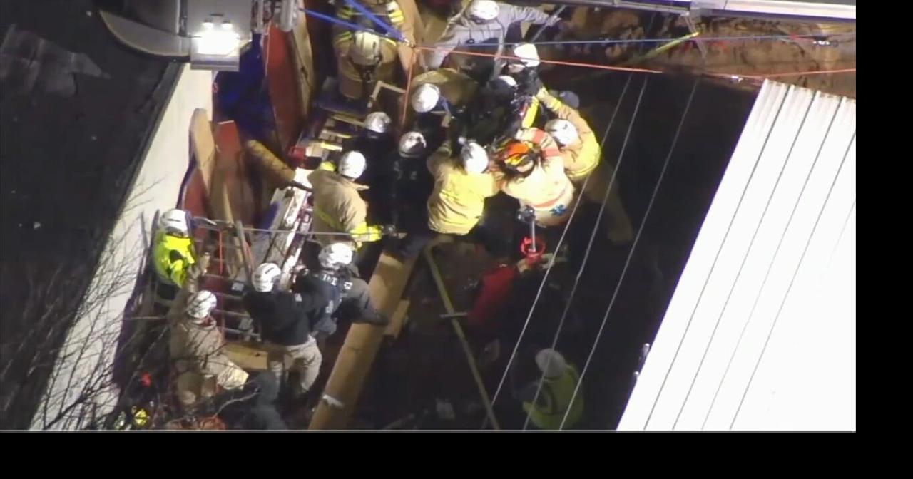 Crews removed dirt by hand to free man from collapsed trench; OSHA ...