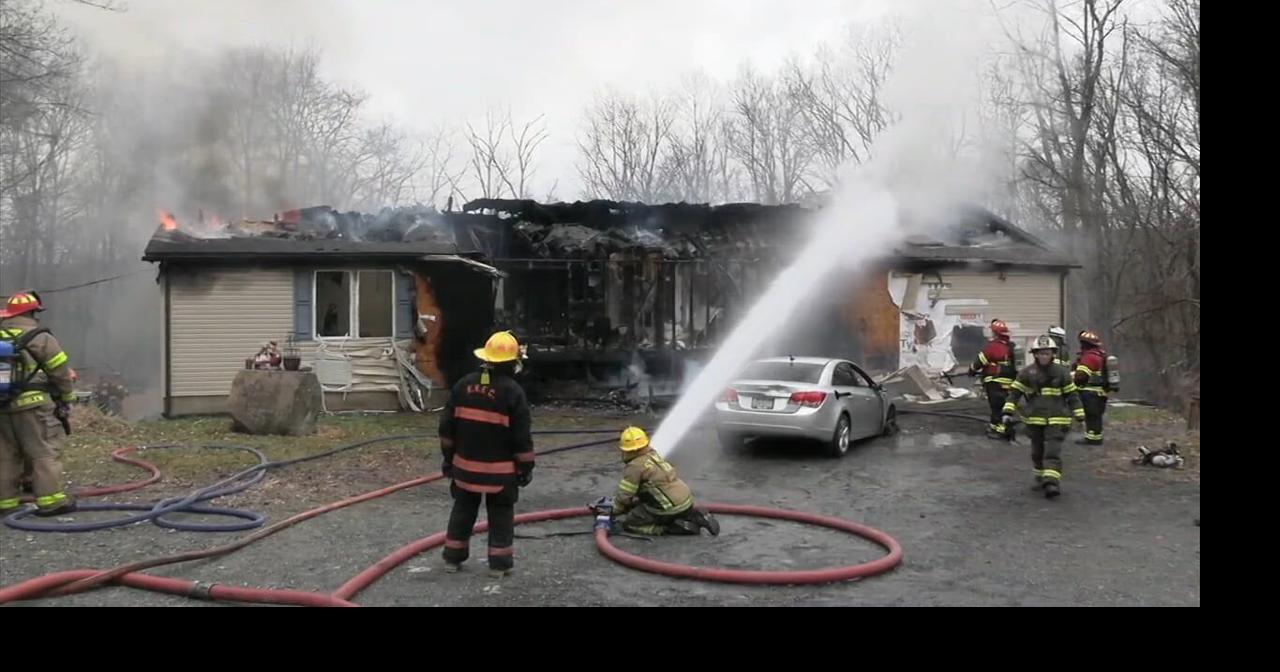 Fire heavily damages home in Ross Twp.; Homeowner, dog escape flames ...