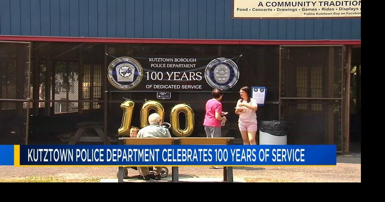 Kutztown Police mark 100 years of service with community celebration ...