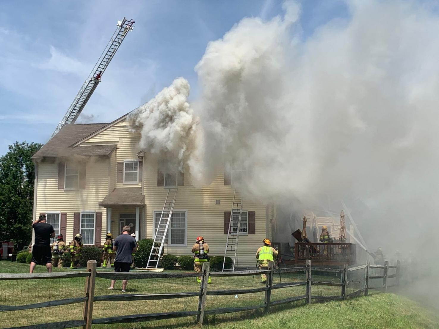 2-alarm fire badly damages house in Upper Macungie | Lehigh Valley ...