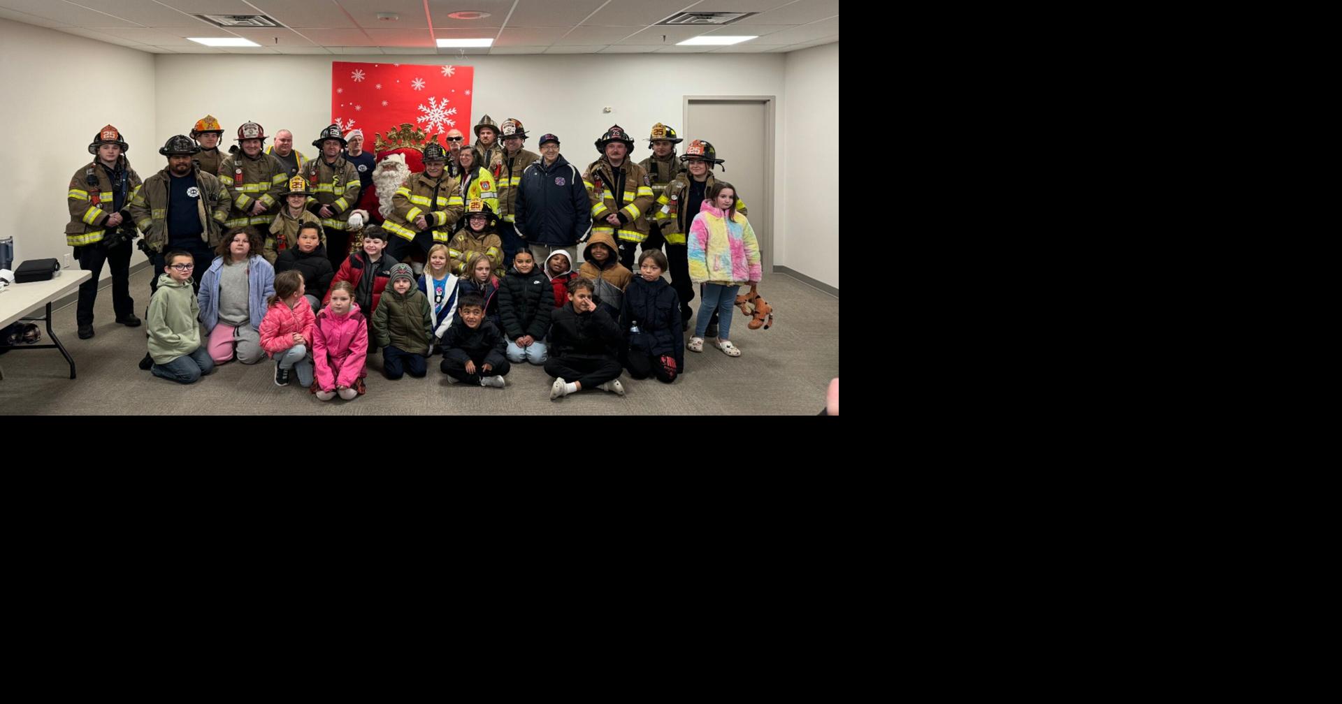 Exeter firefighters take kids holiday shopping | Reading Area | wfmz.com