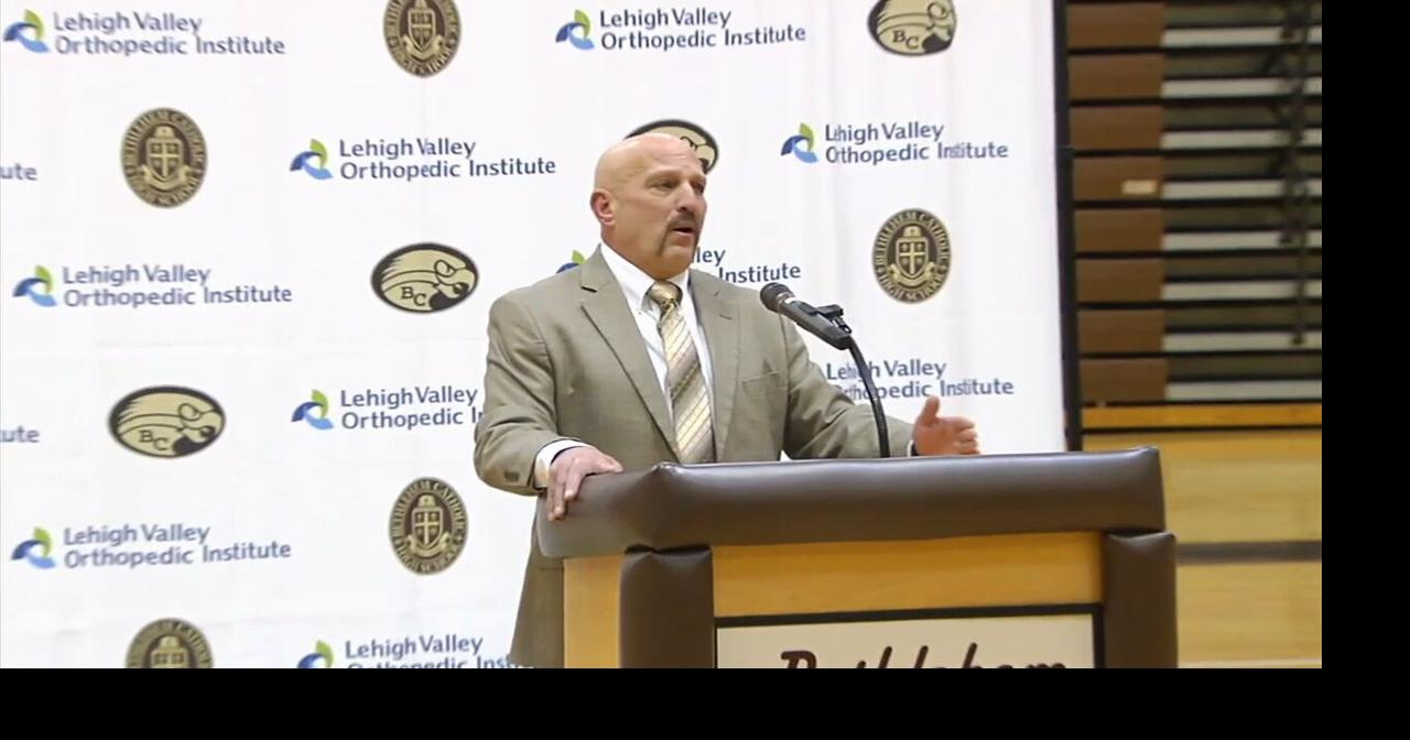 Bethlehem Catholic introduces Bernard as new head football coach ...
