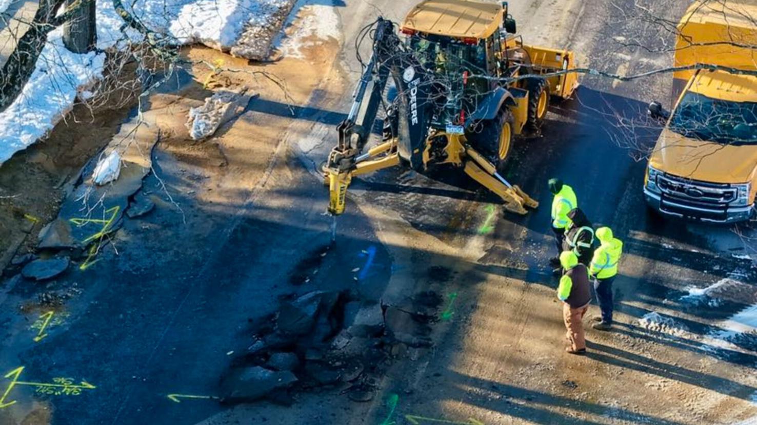 Multiple crews called to water main break in Bethlehem | Bethelehm Area ...