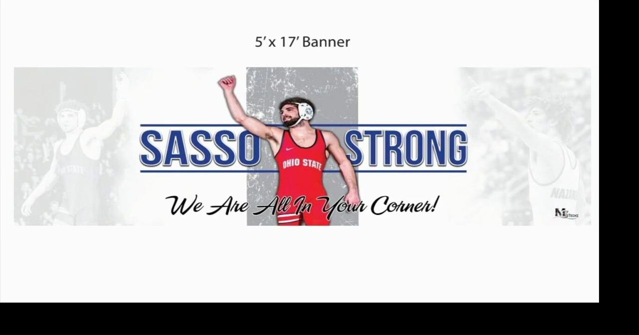 Sasso Strong bracelets, T-shirts being sold to support wrestler Sammy ...