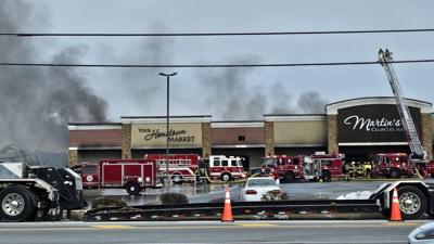 Large fire tears through Lancaster County grocery store | Berks ...