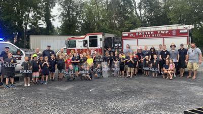 Cub Scouts, first responders have water balloon fight | Berks Regional ...