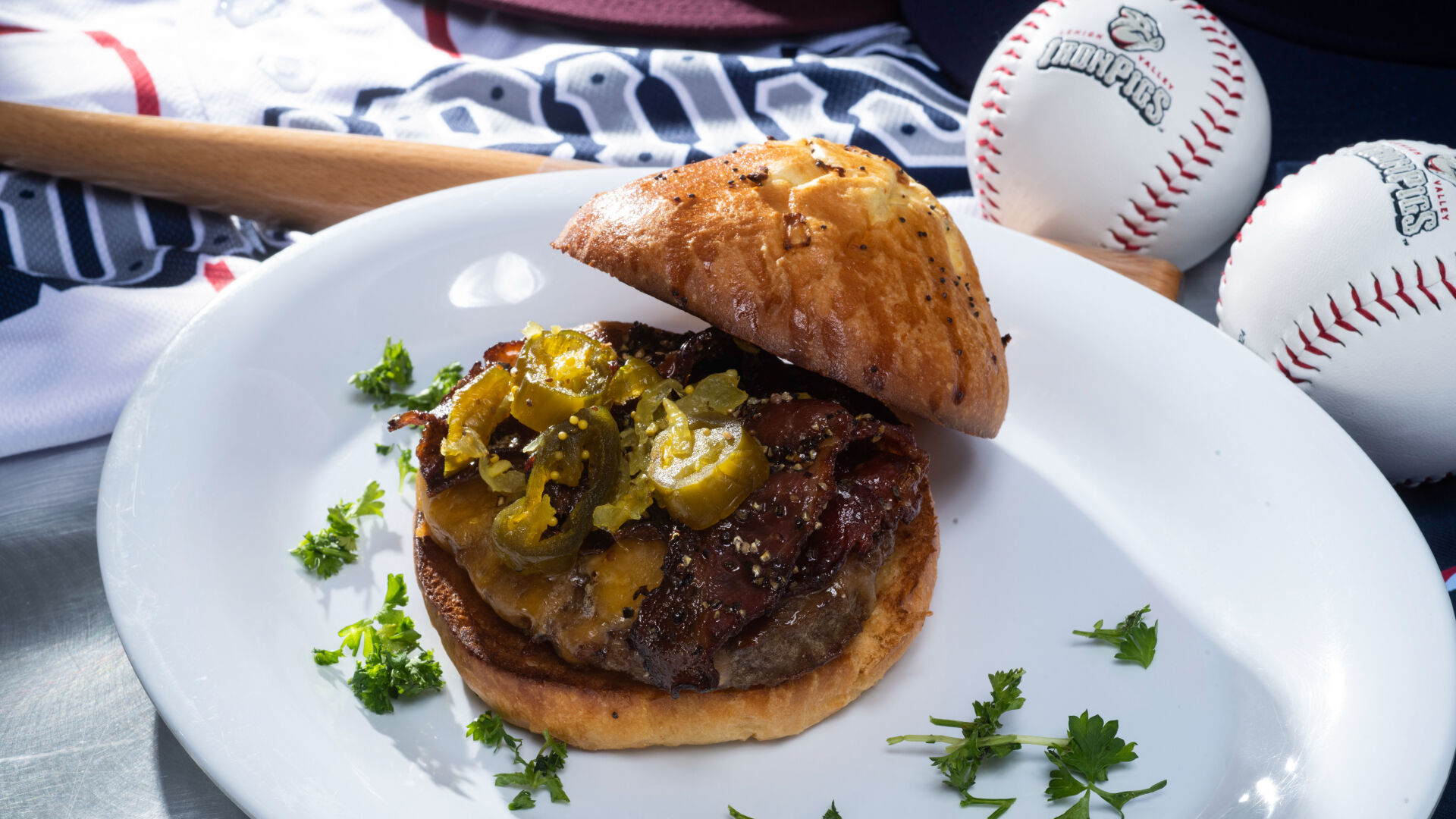 IronPigs reveal menu additions for 2024 season, including Rueben Burger ...