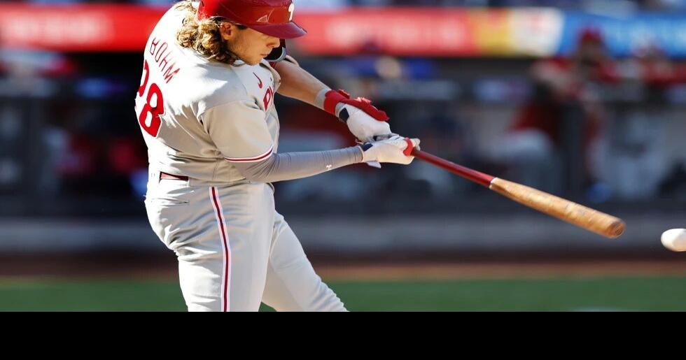 Alec Bohm impulsa victoria Phillies en el último partido de Buck ...
