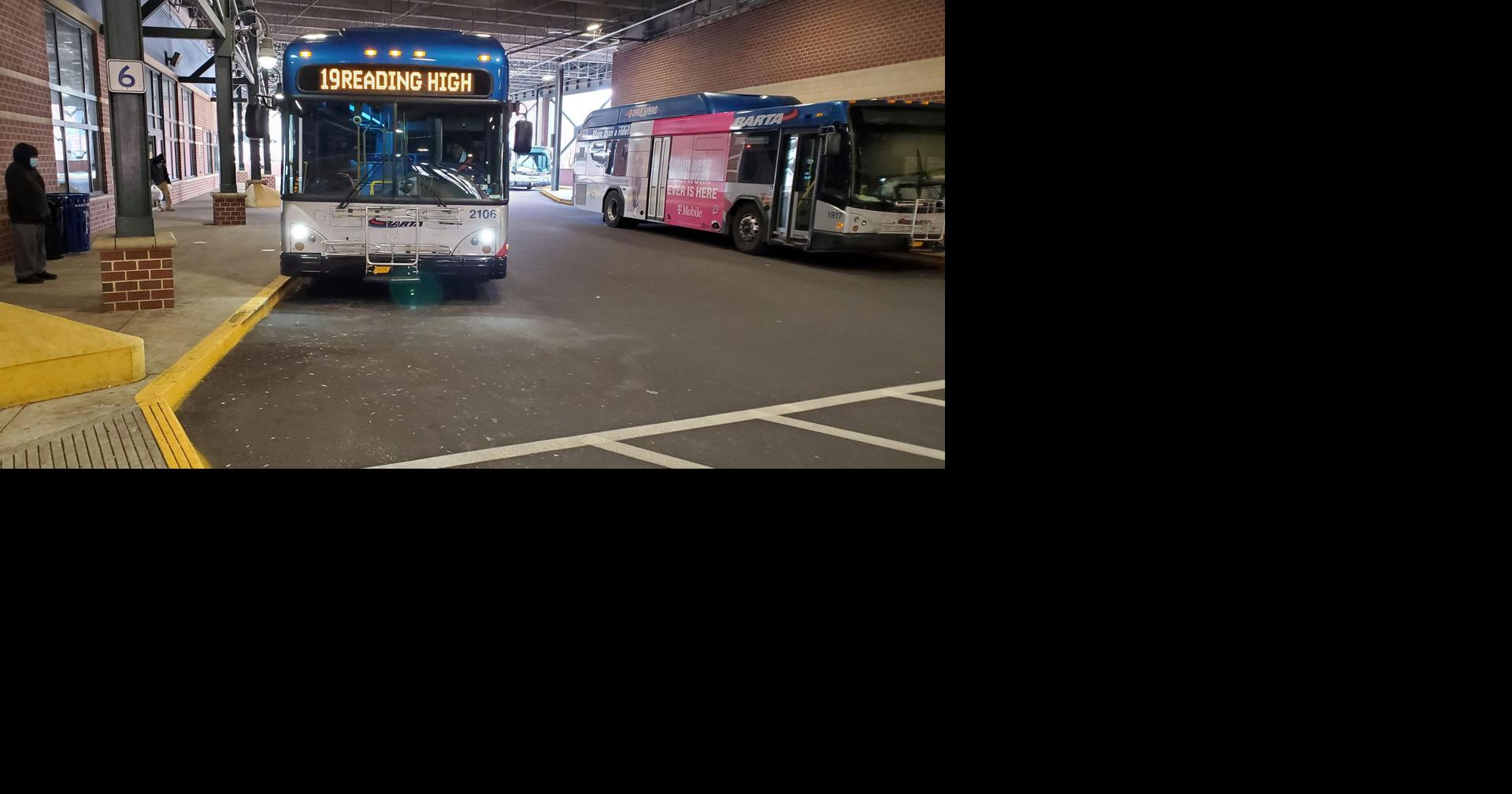 More BARTA buses rolling again amid shortage of drivers | Berks ...