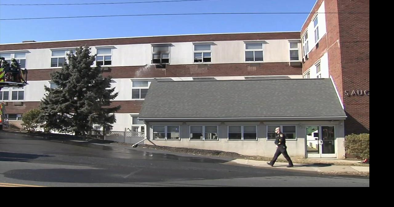 Saucon Valley Manor residents back inside after fire prompted ...