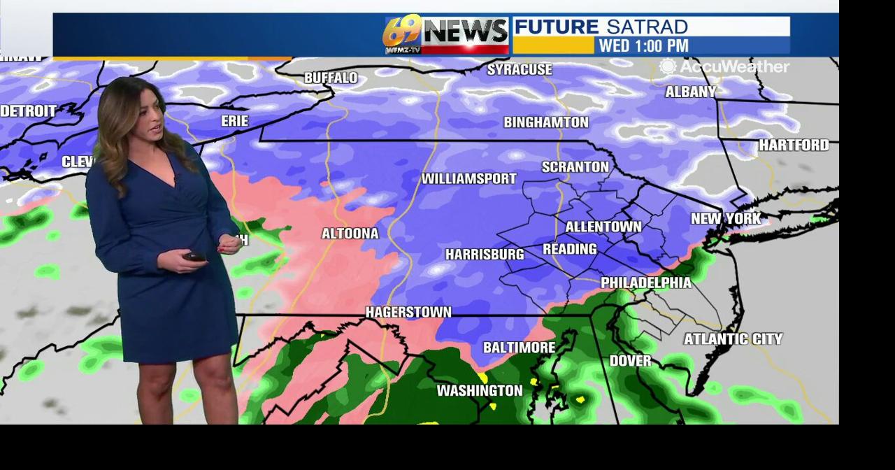 Radar Wednesday 1pm forecast.png | | wfmz.com