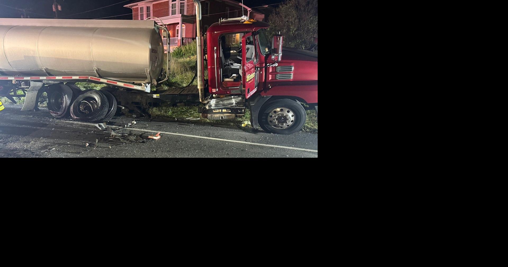 Gasoline tanker involved in crash that closed Route 100 for hours ...