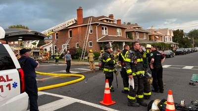 Crews battle house fire in Emmaus | Lehigh Valley Regional News | wfmz.com