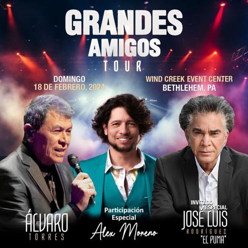 Alex Moreno abrirá el concierto de Alvaro Torres y El Puma ...