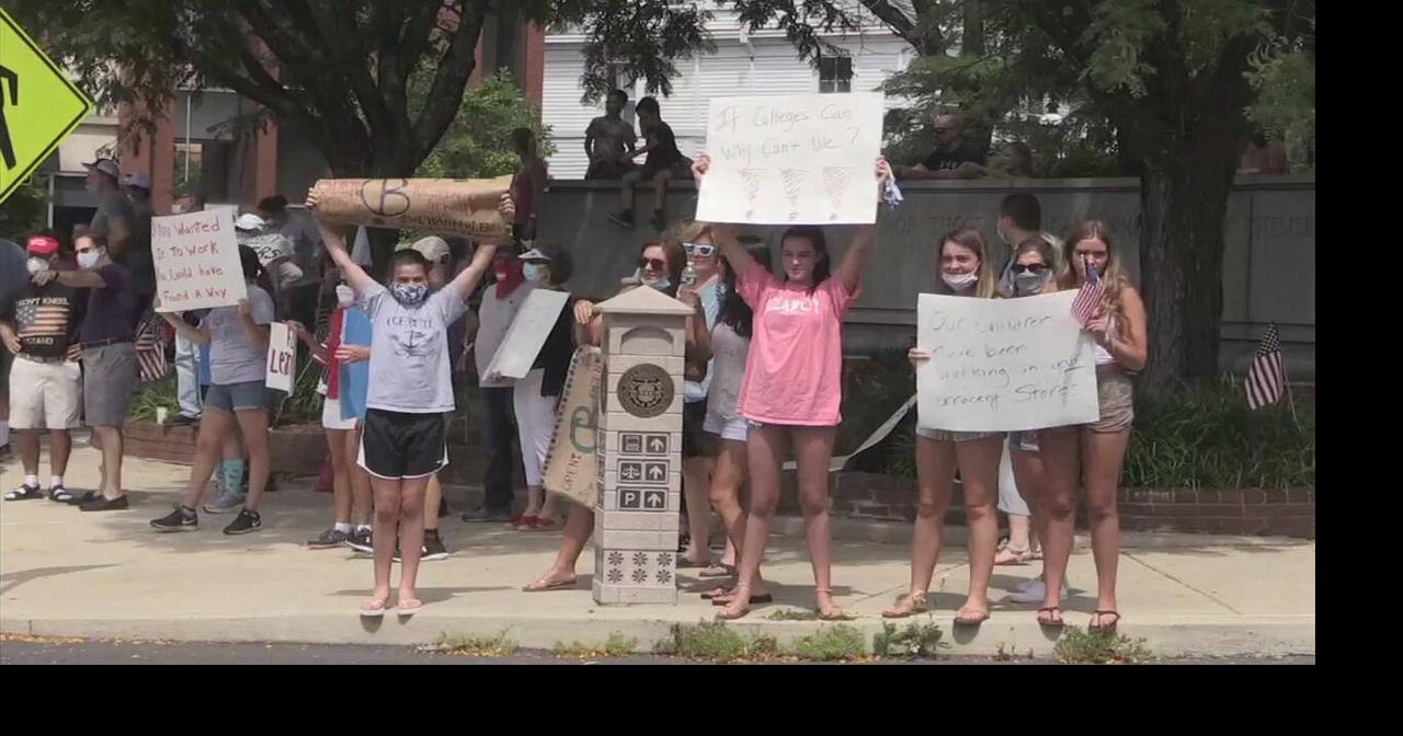 Dueling demonstrations held in Bucks over whether students should return to the classroom ...