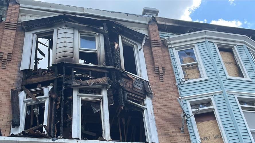 18 people displaced after row homes go up in flames in Reading | Berks ...