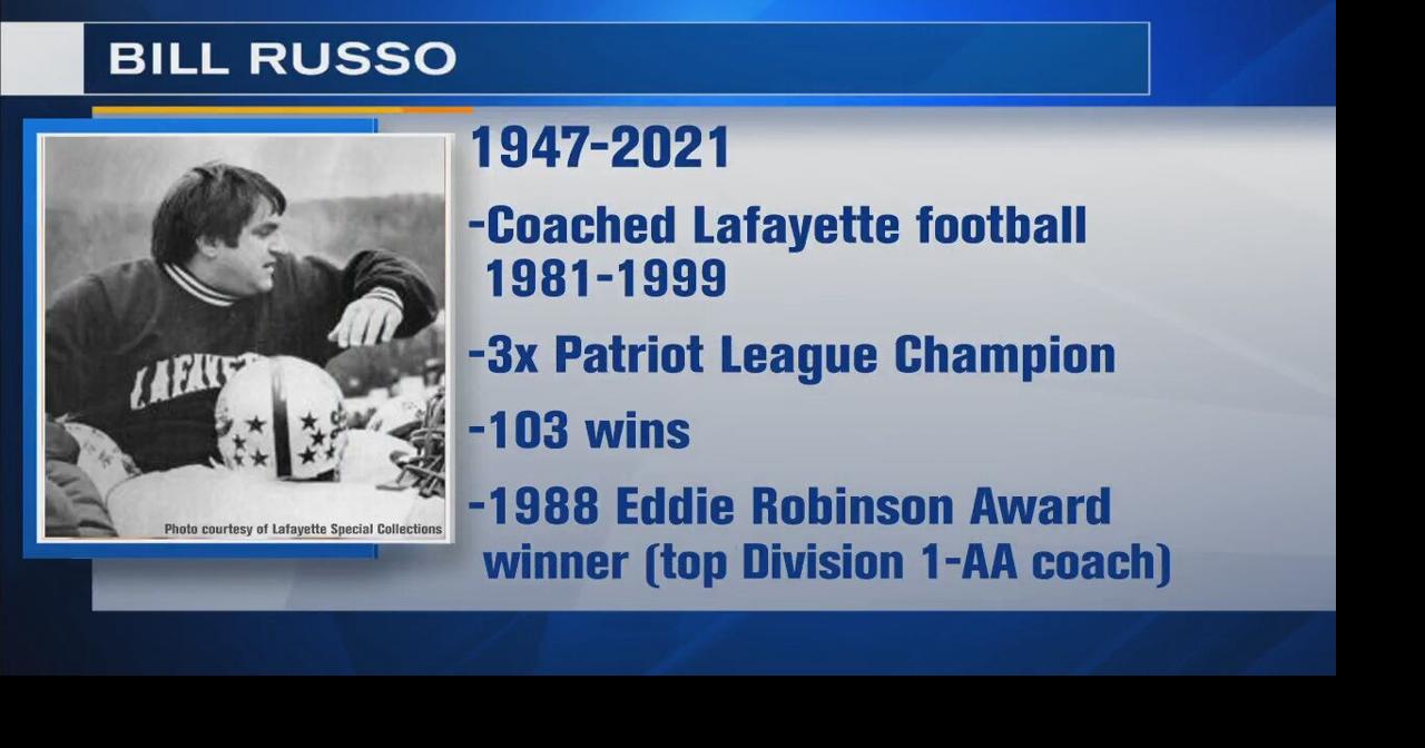 Former Lafayette coach Russo passes away | Sports | wfmz.com