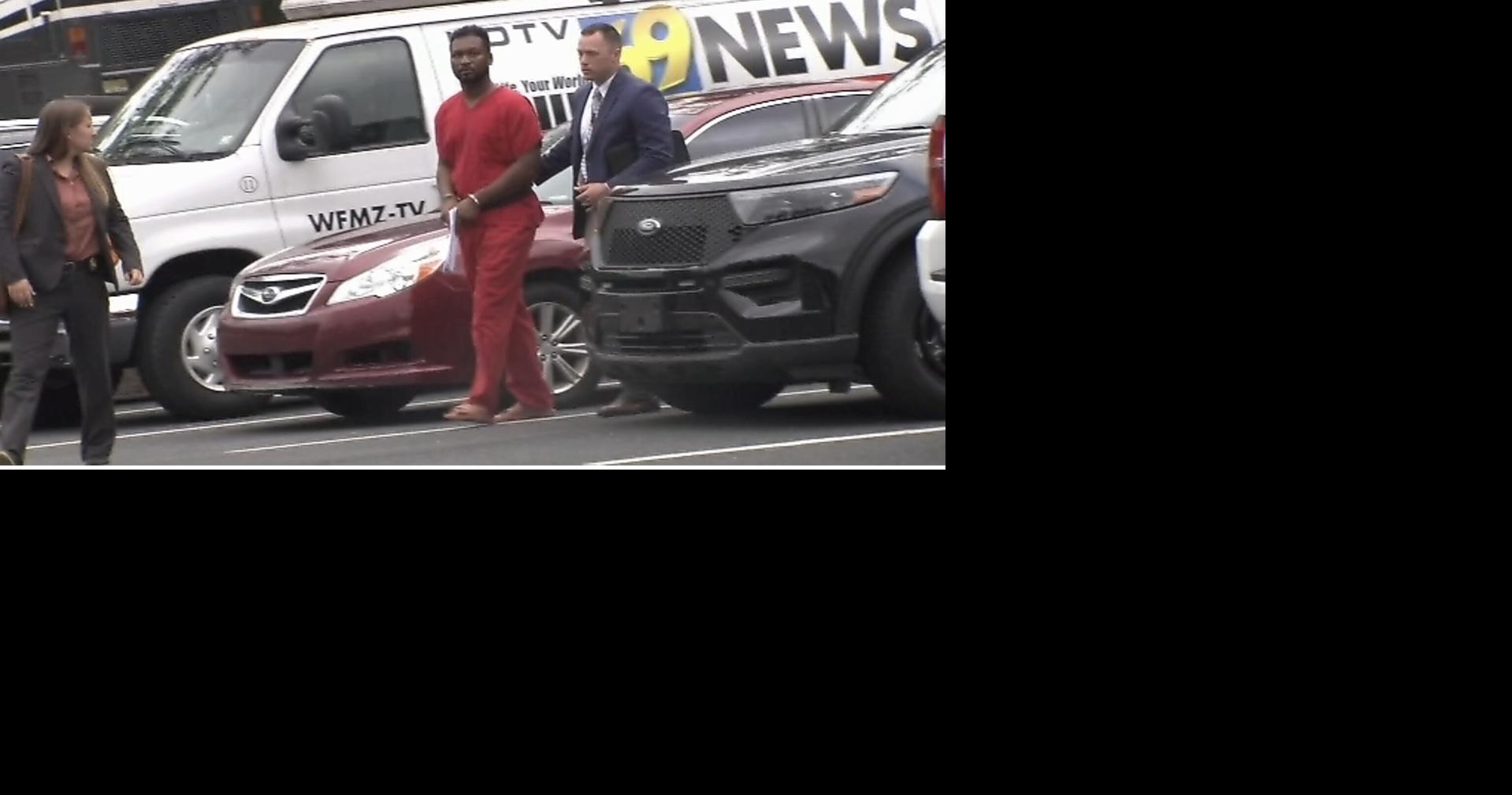 Davaun Jackson arrives at courthouse on 7/10/24 | | wfmz.com