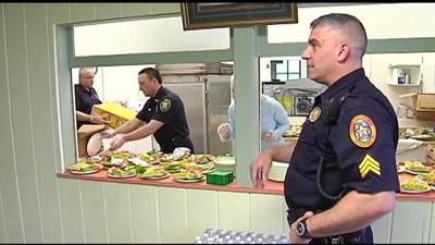 Police serve lunch to kids at Bethlehem school | Lehigh Valley Regional ...