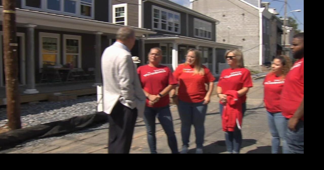 Wells Fargo employees in Reading help build house for Habitat for ...