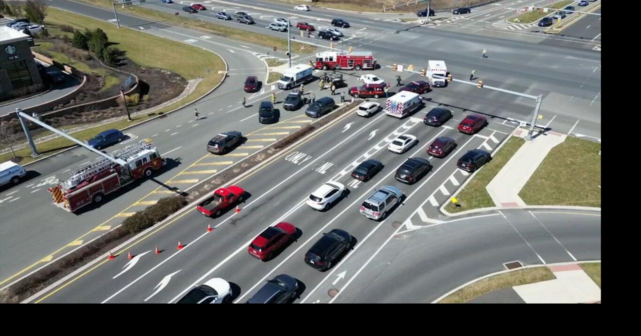 Rollover crash ties up traffic on Route 222 | Video | wfmz.com