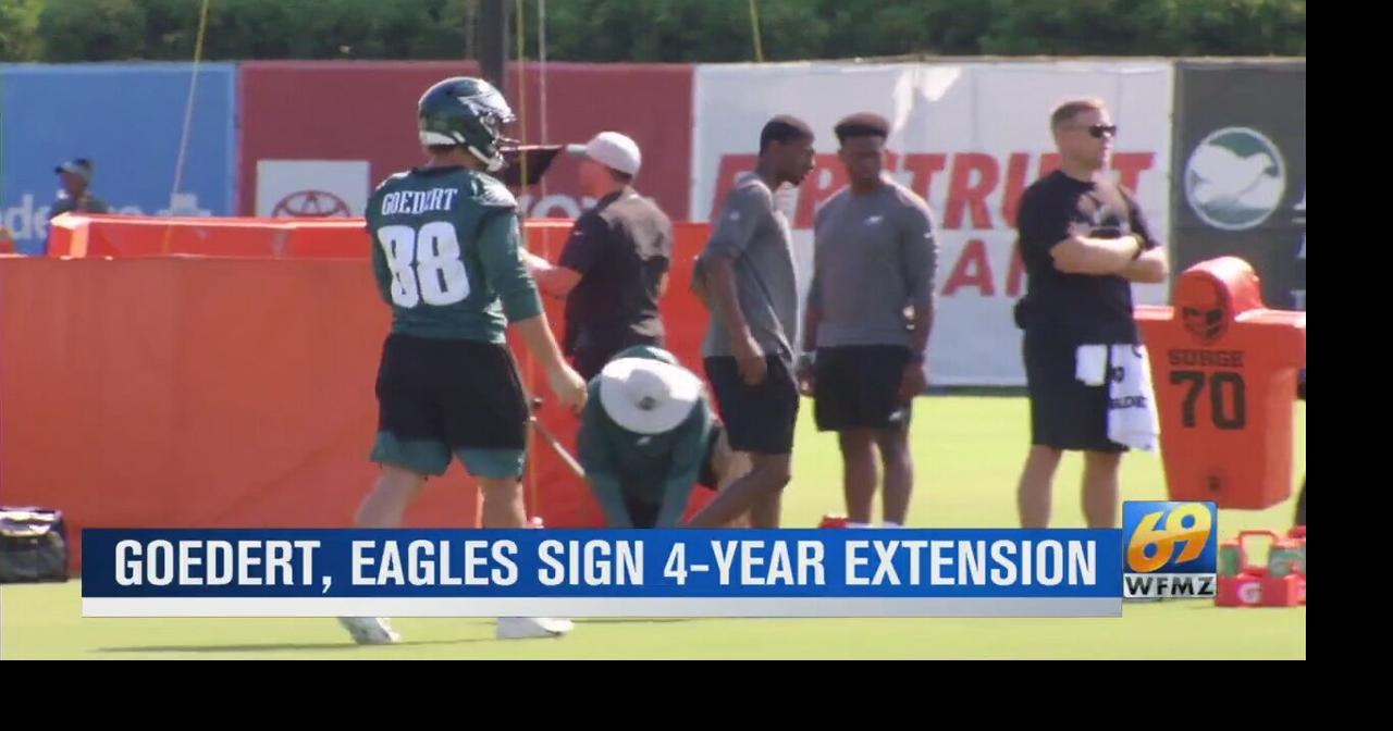 Eagles, Goedert agree on 4-year extension | Sports | wfmz.com