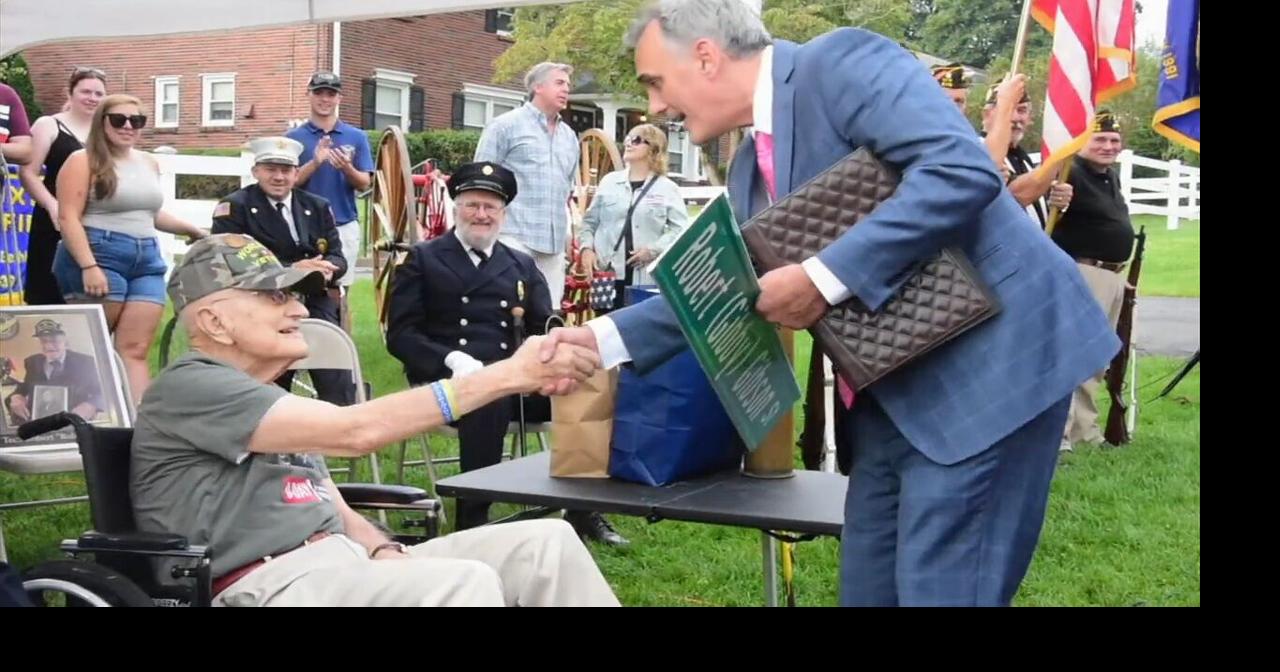 Hampton, Hunterdon Co. celebrates 100th birthday of WWII veteran, who ...