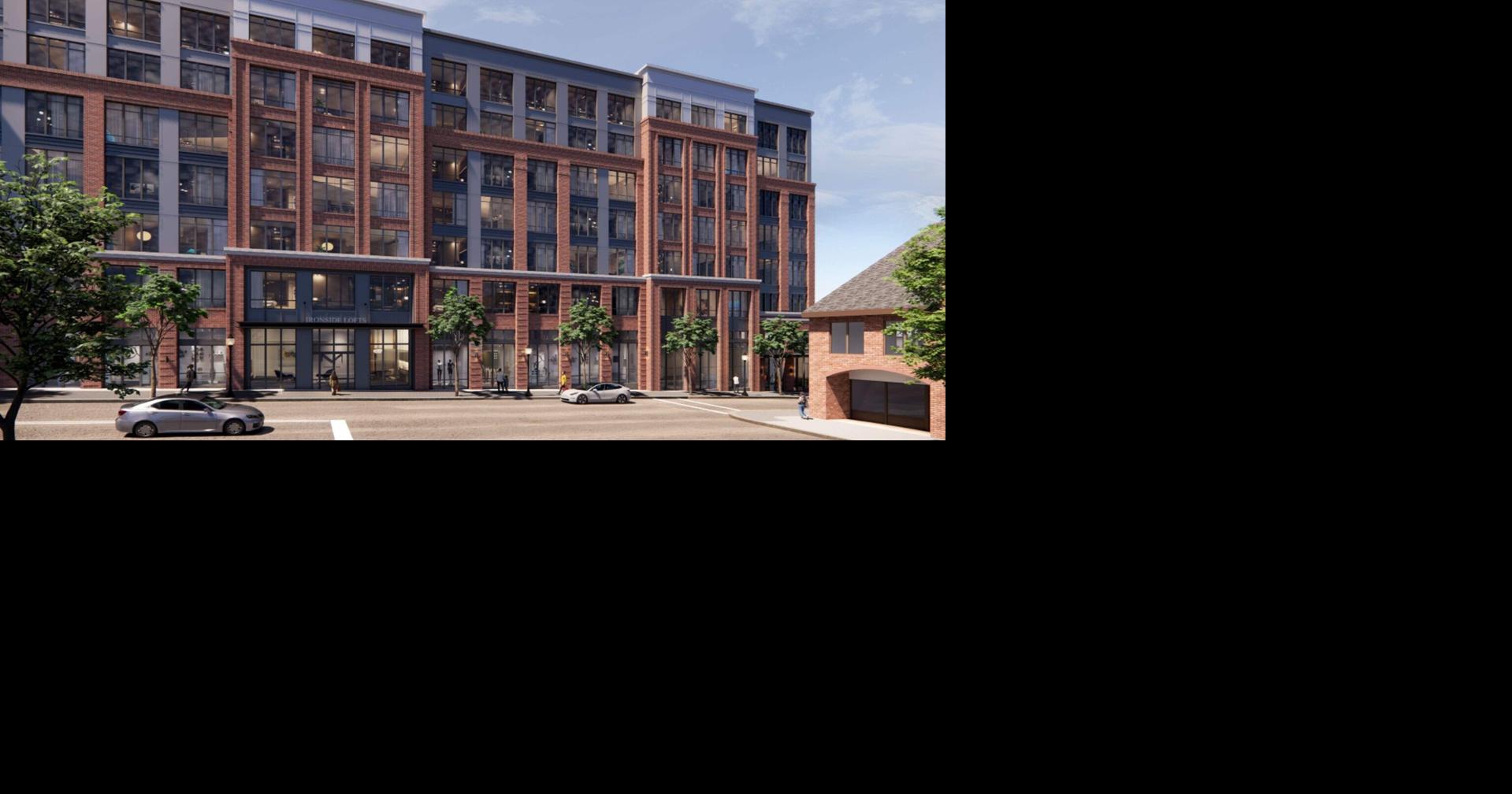 'Ironside Lofts' proposes 7-story building with 108 apartments next to new Walnut Street garage ...